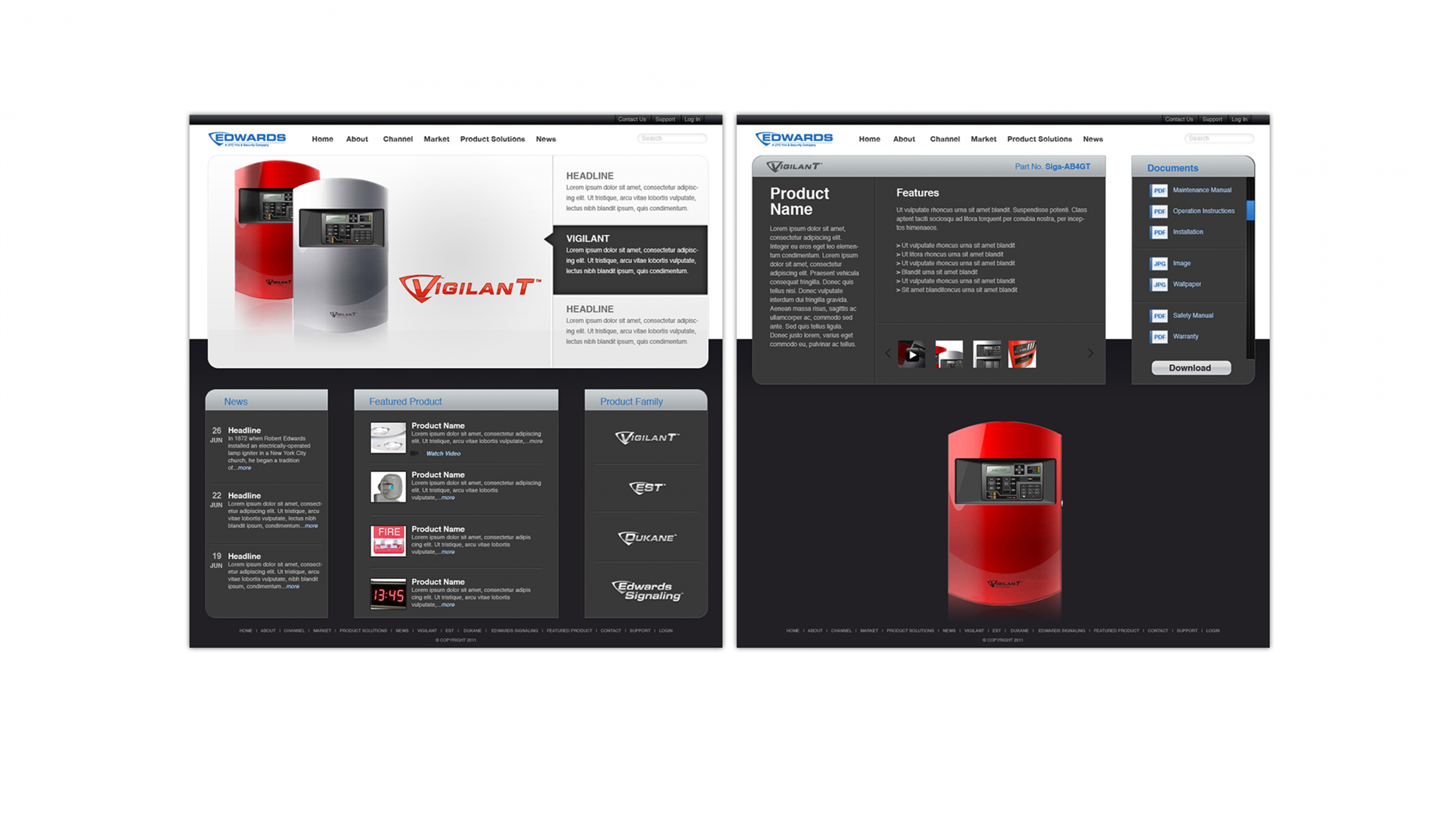 Edwards UTCFS Website | ROBRADY design